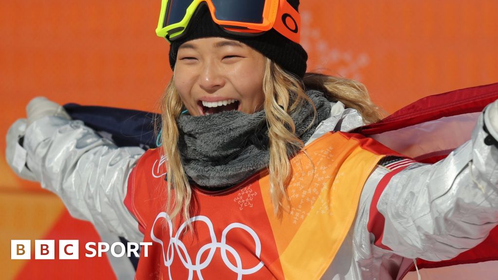 Winter Olympics: Chloe Kim wins halfpipe gold medal for United States ...