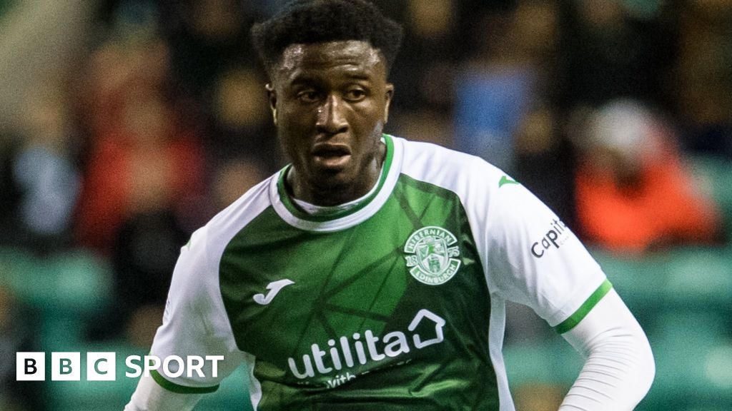 Nohan Kenneh: Hibs midfielder joins Ross County on loan - BBC Sport
