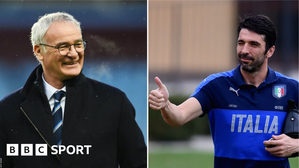 Leicester City: Gianluigi Buffon welcomes the Foxes to Europe - BBC Sport