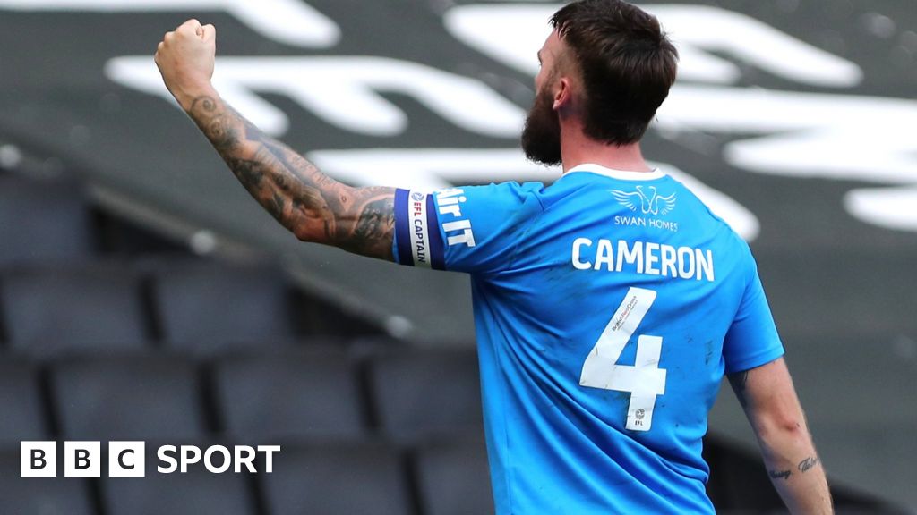 Milton Keynes Dons 1-1 Notts County: Skipper Kyle Cameron earns point ...