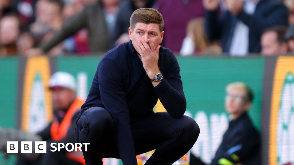 Steven Gerrard: Aston Villa manager 'won't hide' from boos - BBC Sport