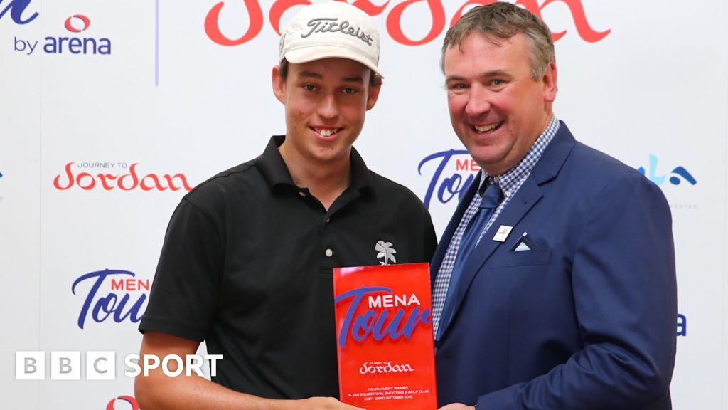Josh Hill: Mena Tour victory aged 15 breaks Ryo Ishikawa record - BBC Sport