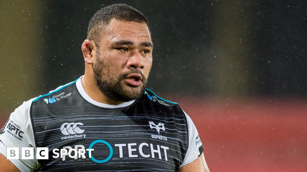 Ma'afu Fia: Tonga prop signs new contract with Ospreys - BBC Sport