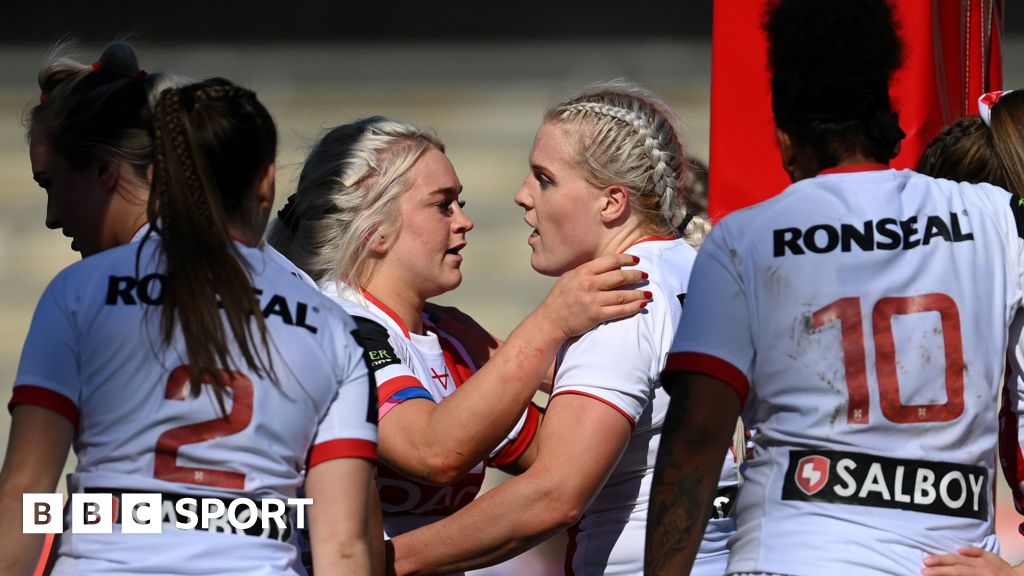 France 4-40 England: Jodie Cunningham, Emily Rudge, Caitlin Beevers ...