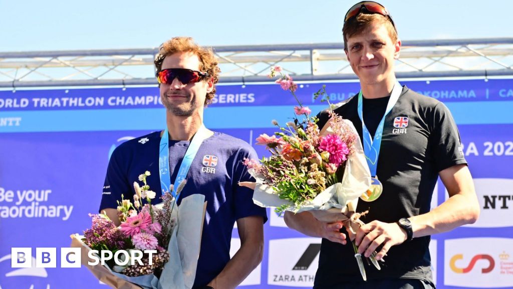 Dave Ellis and Luke Pollard retain Para-triathlon world title - BBC Sport