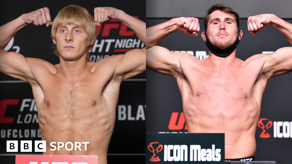 Paddy Pimblett and Darren Till fights confirmed for UFC 282 - BBC Sport