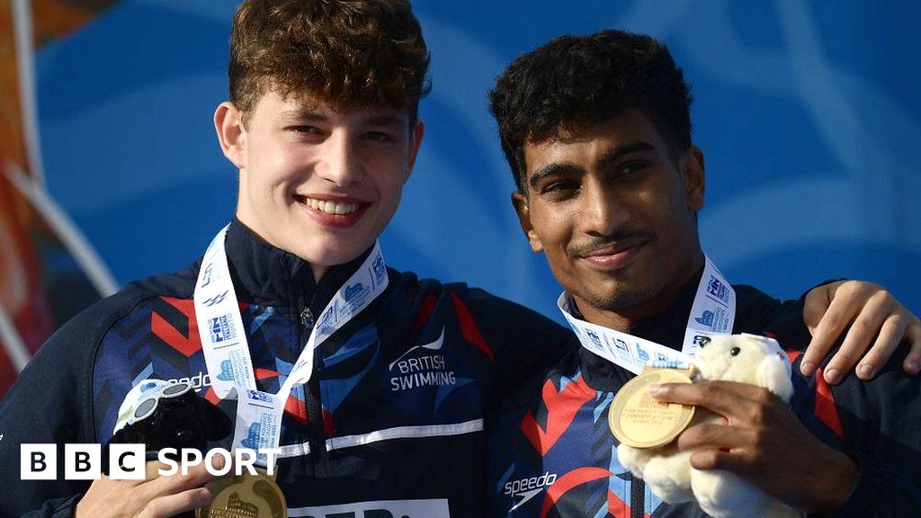 European Aquatics Championships: Ben Cutmore & Kyle Kothari take ...