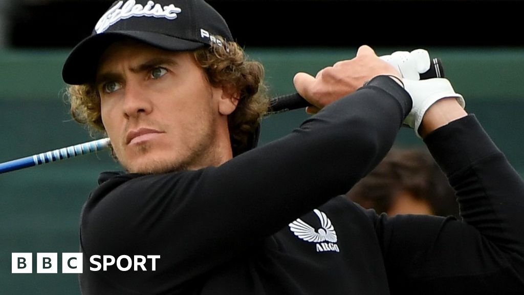 Clement Berardo disqualified after running out of golf balls - BBC Sport