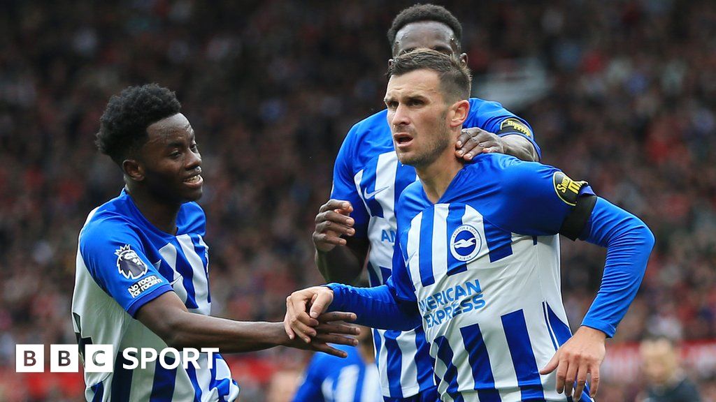 Manchester United 1-3 Brighton & Hove Albion: Roberto De Zerbi's men ...