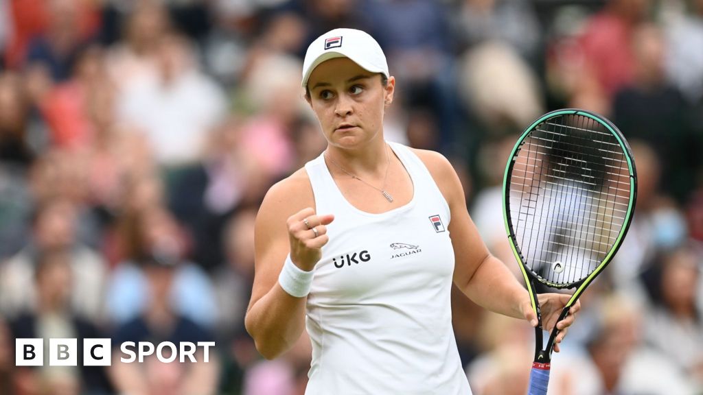 Wimbledon 2021 Ashleigh Barty Beats Ajla Tomljanovic To Reach Semi