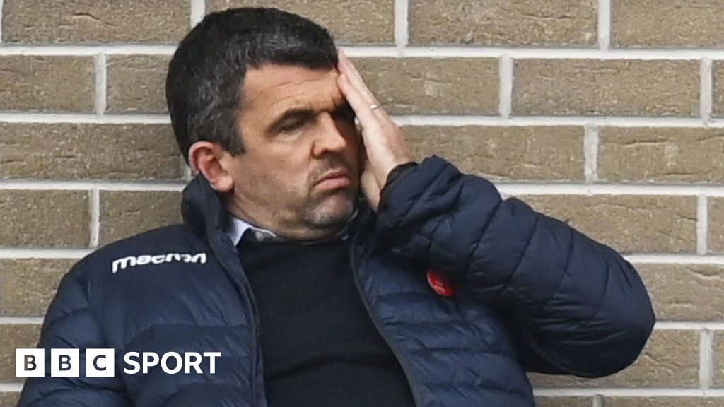 Callum Davidson: St Johnstone manager says job 'under threat' after ...
