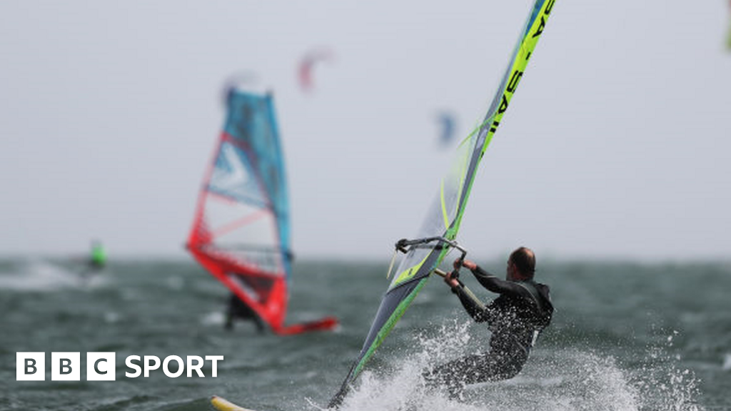 Sarah Jackson: British windsurfer says south coast like 'surfing in ...