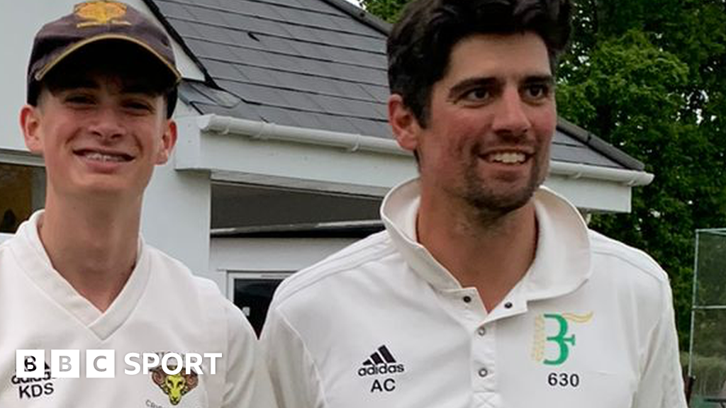 Sir Alastair Cook: Former England Test captain bowled by 15-year-old in ...
