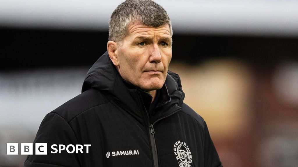 Rob Baxter: Exeter Chiefs boss says Premiership Rugby Cup exit 'a ...