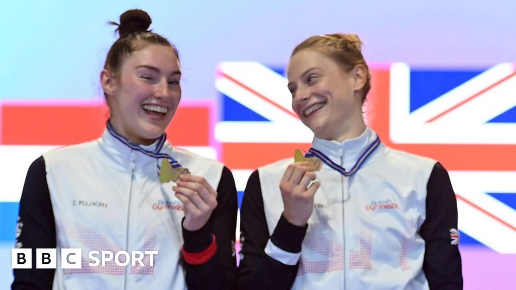 Trampoline European Championships: Great Britain's Bryony Page and Izzy ...