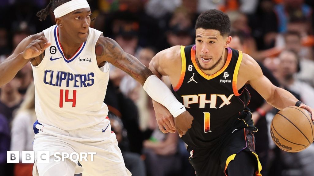 NBA play-offs: Devin Booker leads Phoenix Suns fightback against LA Clippers to level series ...