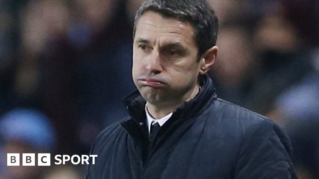 Remi Garde: Aston Villa manager leaves after 147 days in charge - BBC Sport