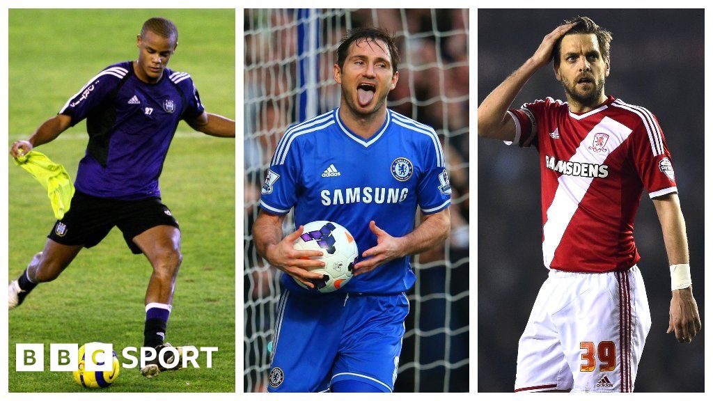 Frank Lampard, Jonathan Woodgate & Vincent Kompany: When star players ...