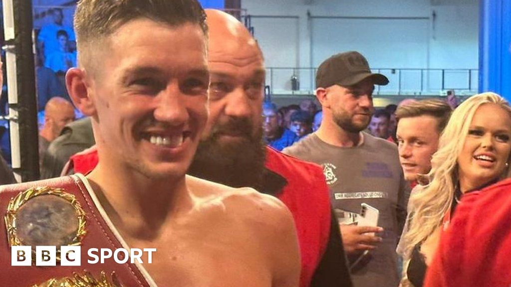 Liam Davies: Telford boxer eyeing world shot after first-round stoppage ...