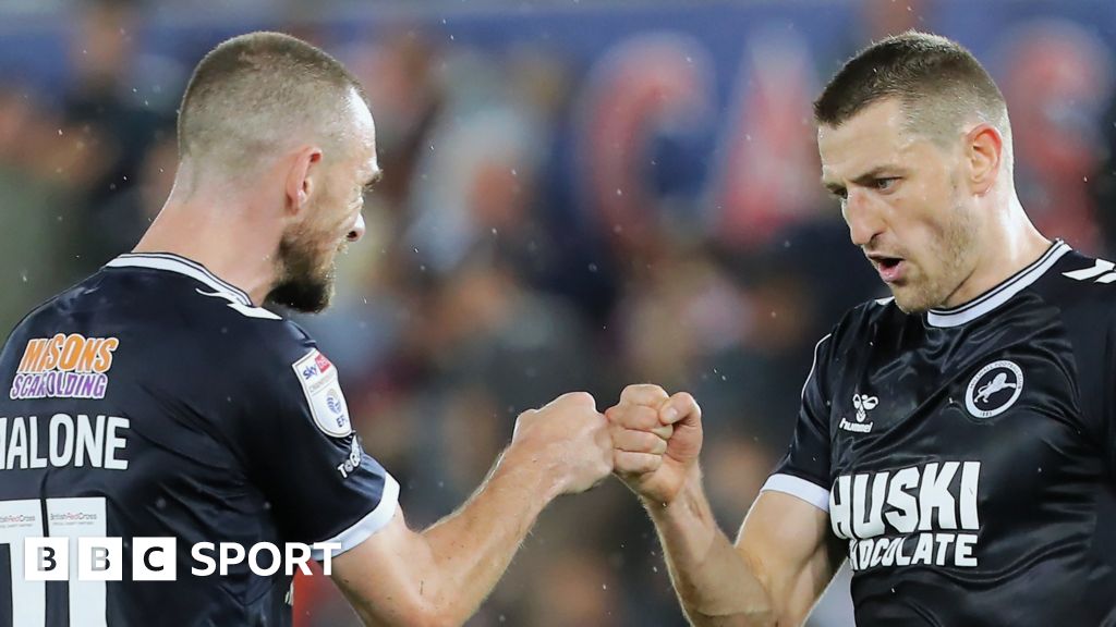 Gary Rowett: Millwall boss credits fans for staying to see comeback ...