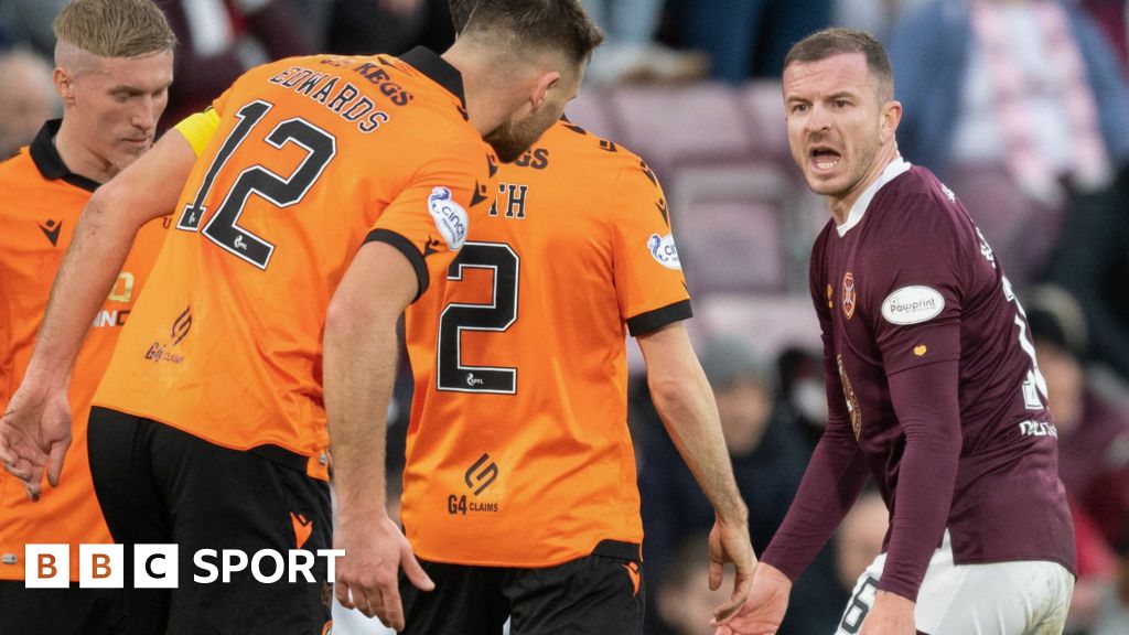 Dundee United fail to overturn Ryan Edwards' red card against Hearts ...