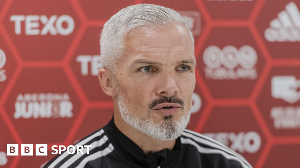 A﻿berdeen news conference - key points from manager Jim Goodwin - BBC Sport