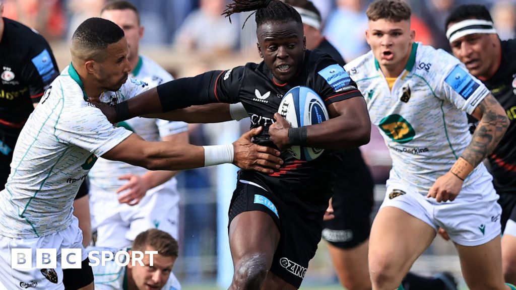 Rotimi Segun: Winger signs new three-year contract at Saracens - BBC Sport
