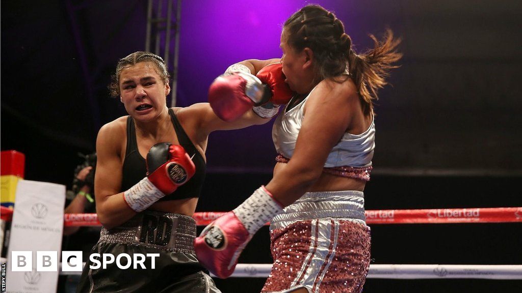 Boxing: 15-year-old Briton Rianna Doforo wins pro debut in Mexico - BBC ...