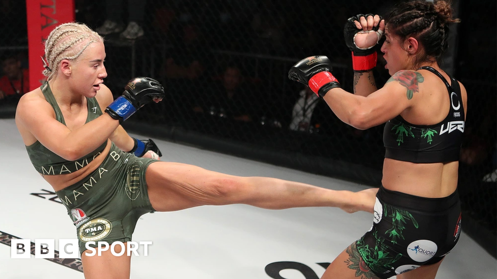 UFC: Shauna Bannon to make debut in London in July - BBC Sport