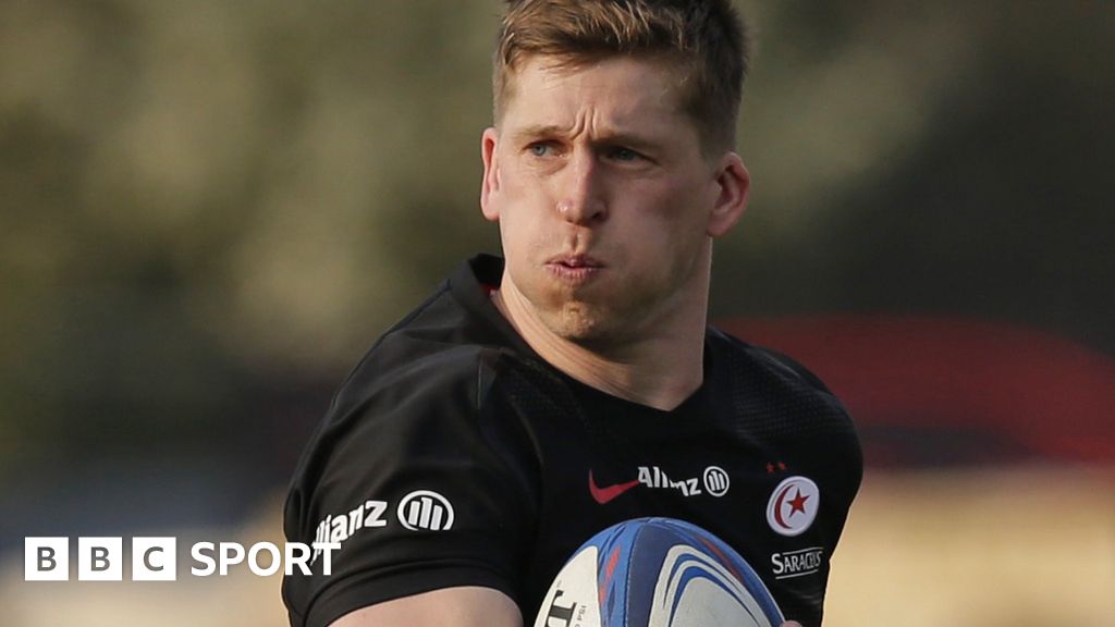 David Strettle: Saracens and England winger to retire this summer - BBC ...