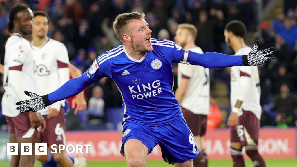 Jamie Vardy: Leicester City grateful for 'top' striker - James Justin - BBC Sport