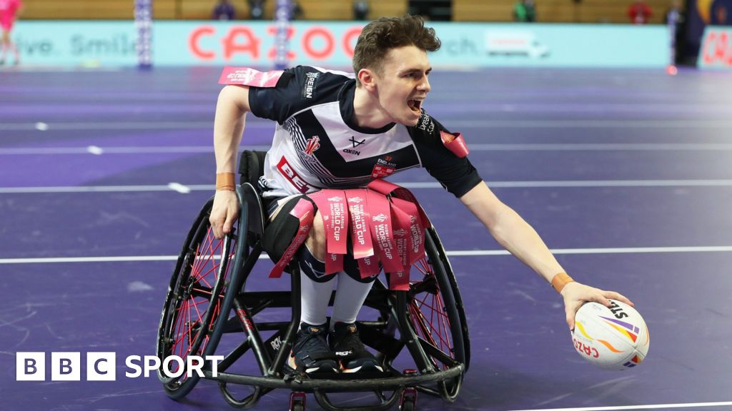 Wheelchair Rugby League World Cup: Rob Hawkins scores five tries as ...