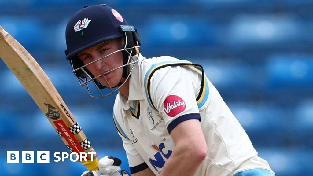 Harry Brook: England batter hits century as Yorkshire draw with ...