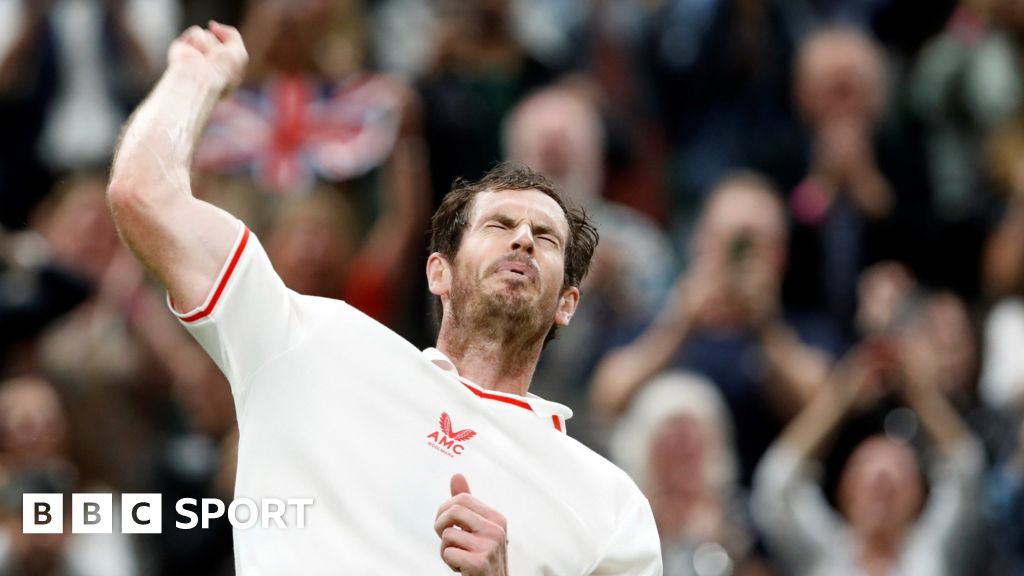 Wimbledon 2021: Andy Murray wins on singles comeback - BBC Sport