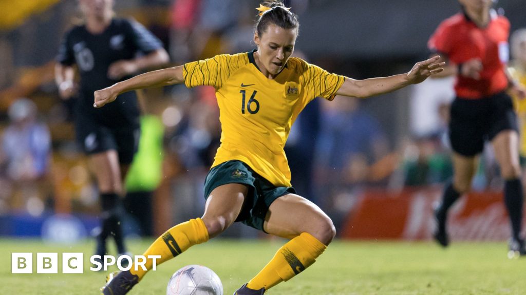 Hayley Raso: From broken back to scoring on Australia comeback - BBC Sport