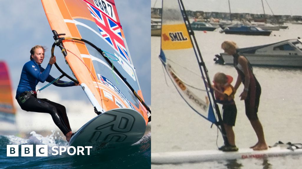 Emma Wilson: GB windsurfer on following in two-time Olympian mother's ...