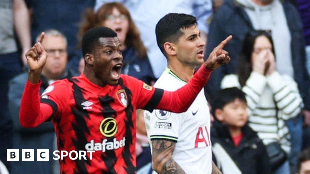 Tottenham Hotspur 2-3 Bournemouth: Cherries boost survival hopes with ...