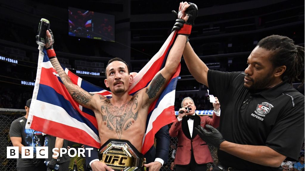 UFC 240: Max Holloway retains UFC featherweight title in Edmonton - BBC ...