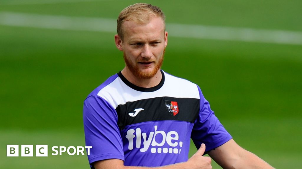 Robbie Simpson: Exeter City striker nearing full fitness after 11-month ...
