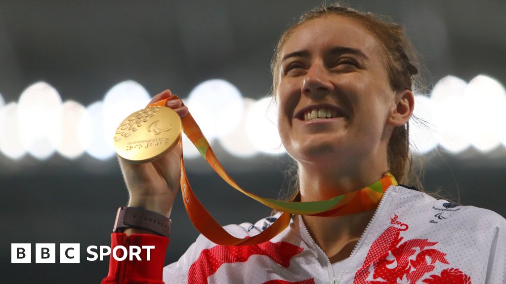 Libby Clegg on track for athletics return after traumatic birth - BBC Sport