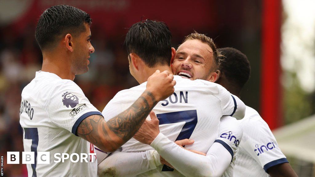 Bournemouth 0-2 Tottenham Hotspur: Maddison scores first Spurs goal in ...