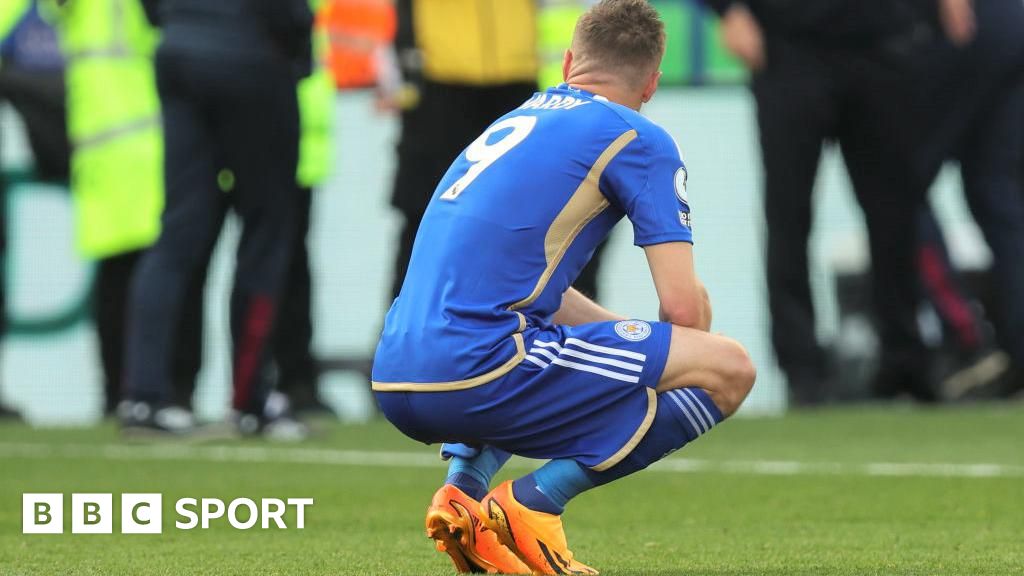 Leicester City: 'I'm gutted, I'm devastated' - Jamie Vardy - BBC Sport
