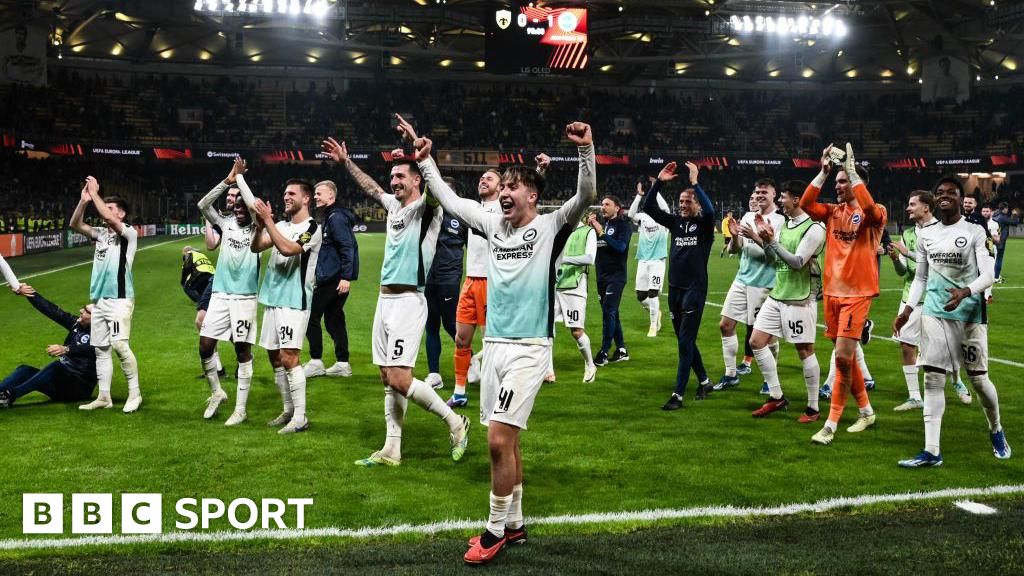 'One of the worst 90 minutes from Brighton, but all about result' - BBC ...