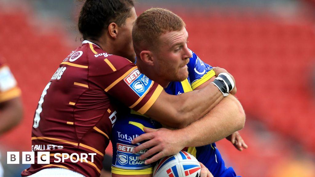 Super League: Huddersfield Giants 18-19 Warrington Wolves - Wire win ...