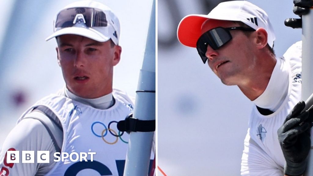 Mixed Sunday fortunes for sailors Micky Beckett and Chris Grube - BBC Sport