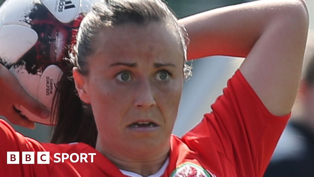 Natasha Harding: Wales women forward says they're inspired by men's ...