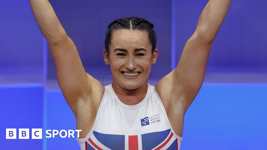 Great Britain's Sarah Davies wins weightlifting silver at European ...