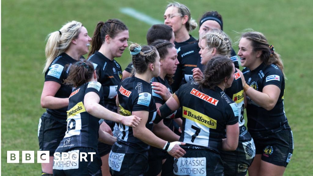 Premiership Women's Rugby: Exeter Chiefs close in on semi-finals ...