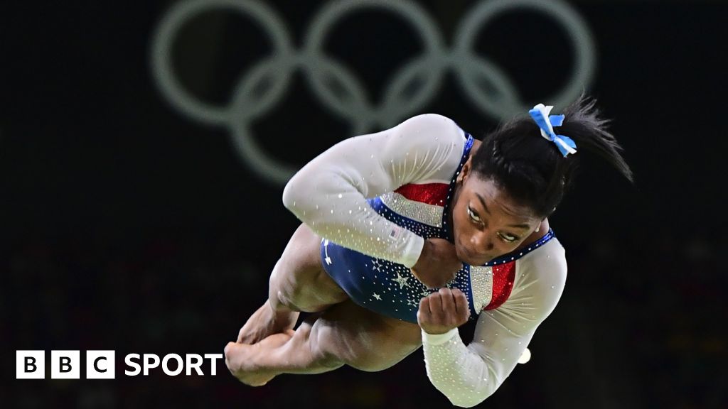 Rio Olympics 2016: Simone Biles dominates to win all-around gold - BBC ...
