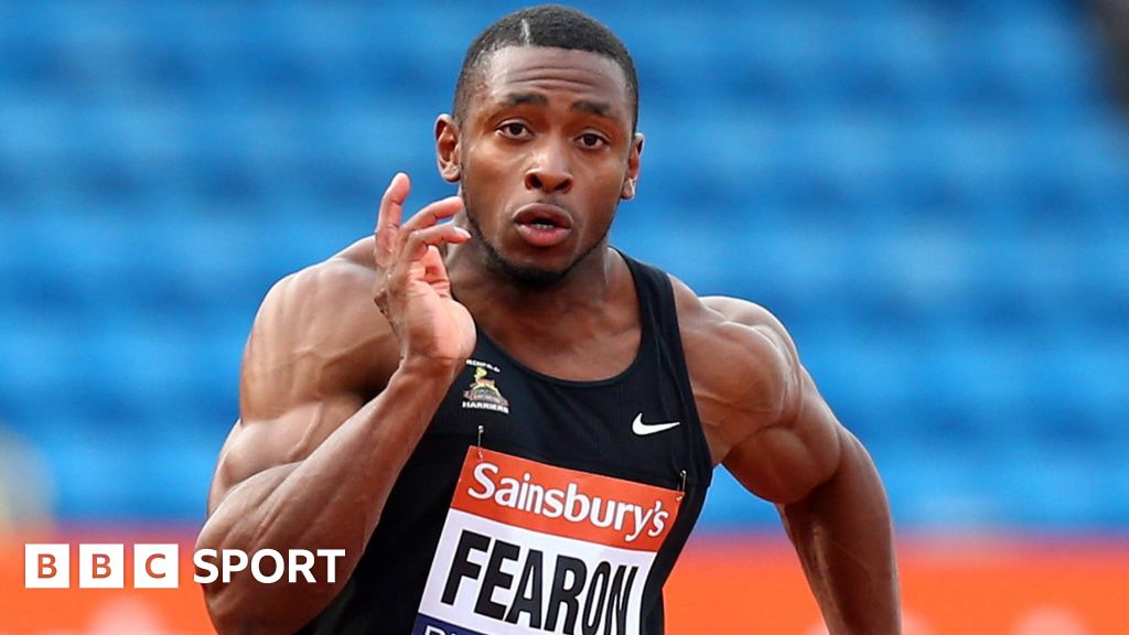 Joel Fearon: GB bobsledder runs joint-third fastest 100m time by a ...